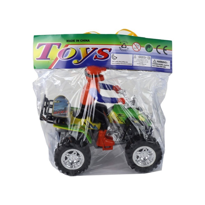 Quad Motor Four Wheel Off-Road Friction Drive