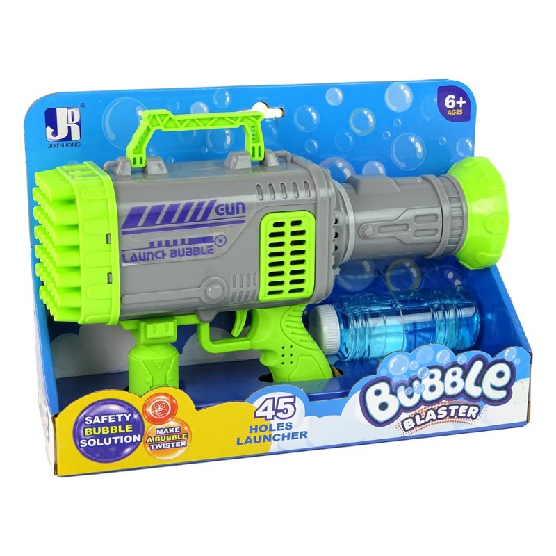Green Soap Bubble Gun