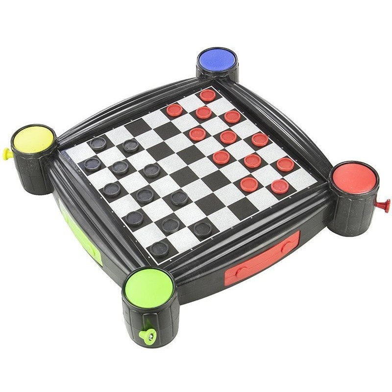 Games Set 7in1 Checkers Chinese Snakes and Ladders