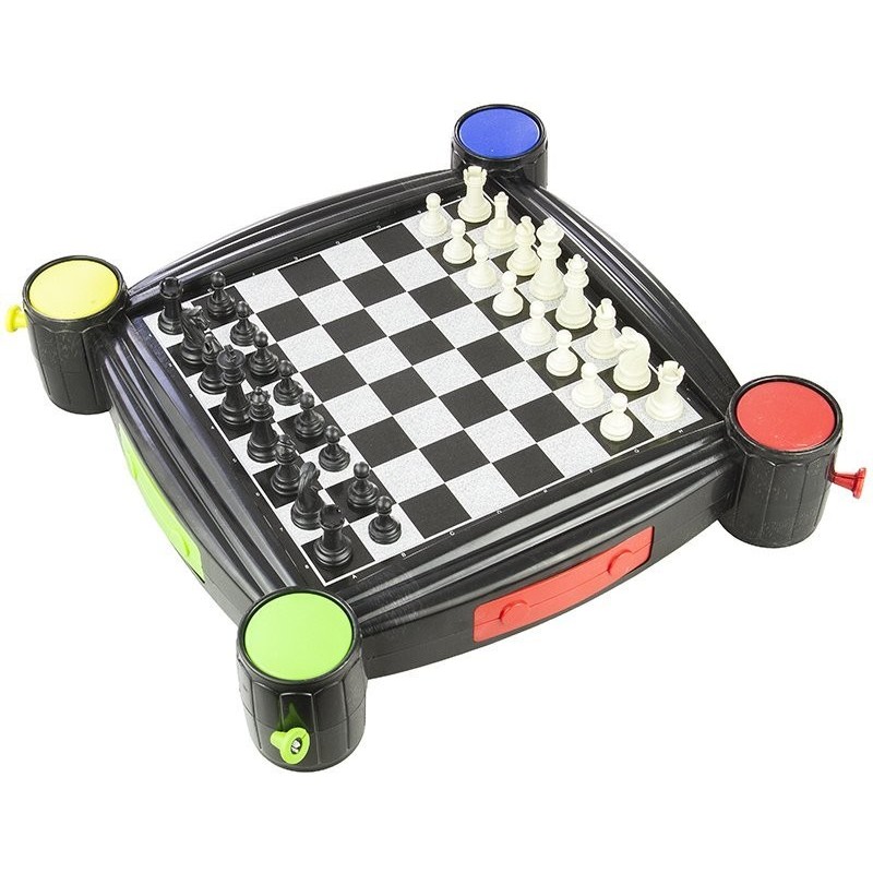 Games Set 7in1 Checkers Chinese Snakes and Ladders