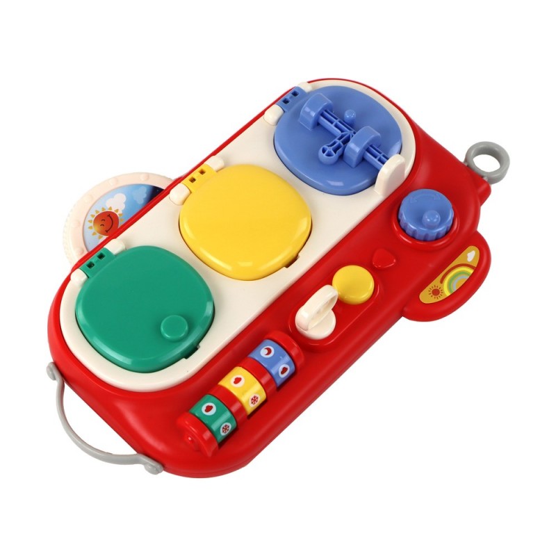 Red Sensory Educational Board for Children