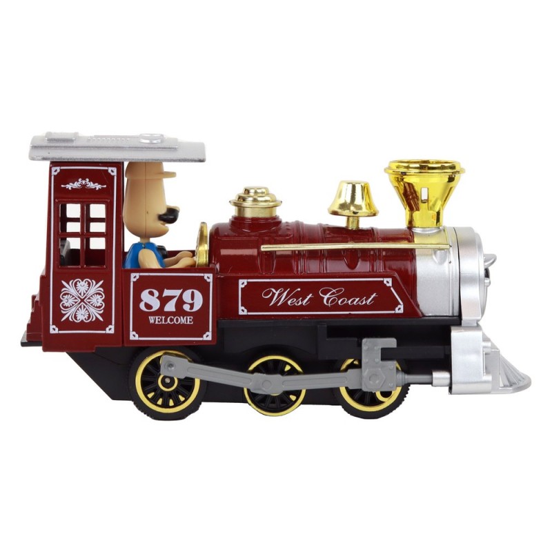 Motorized Locomotive Steam Locomotive Train Mix Aluminum Sound Lights