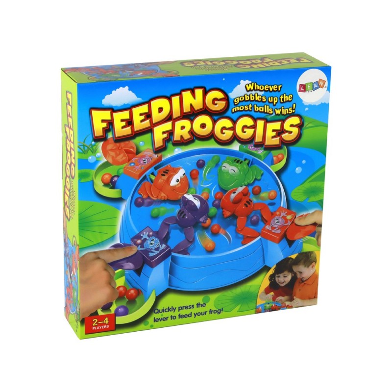 Hungry Frogs Arcade Game Feed the Frog the Balls