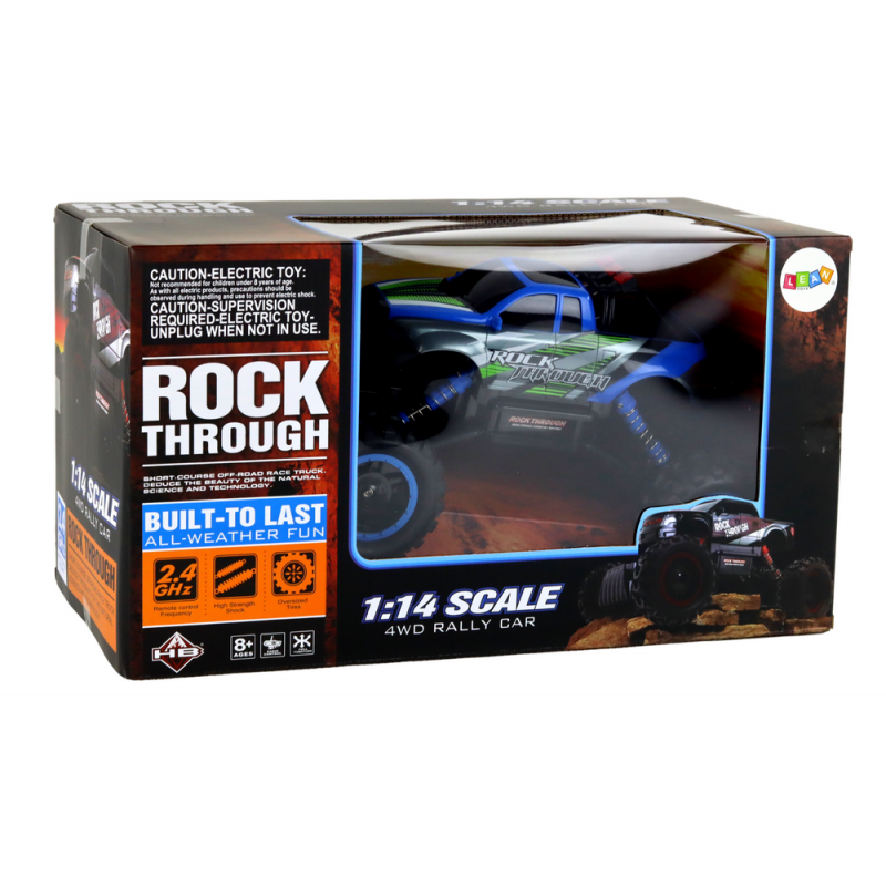 Off-road Remote Controlled RC Car 1:14 2.4G Blue