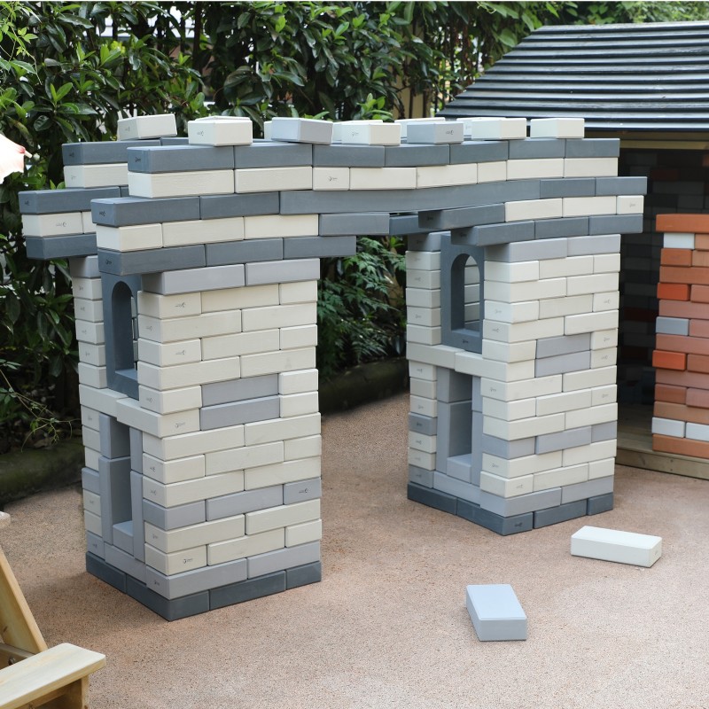 CLASSIC WORLD EDU Mega Klocki Konstrukcyjne Cegiełki EVA Miękkie do ...