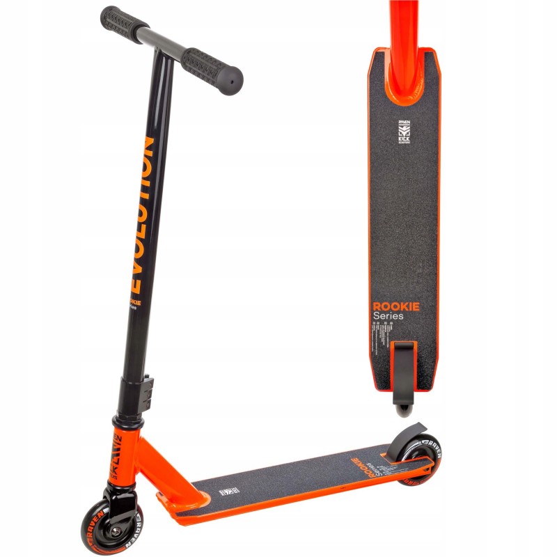 Kick scooter Raven Evolution Rookie Orange 100mm
