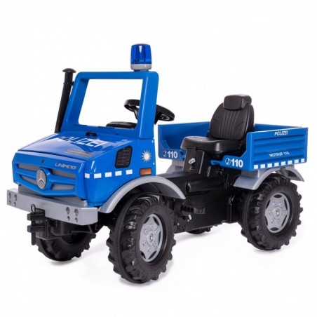 Rolly Toys Truck Pedal car Unimog Merc-Benz Police