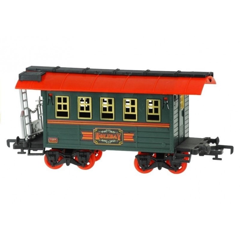 Classic Train Set with Big Wagons 650cm + RAILTRACKS
