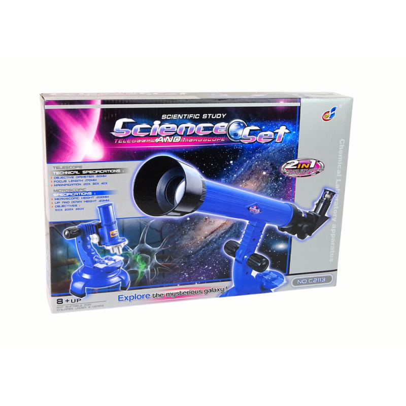 Microscope Set 2in1 Telescope Explorer Set