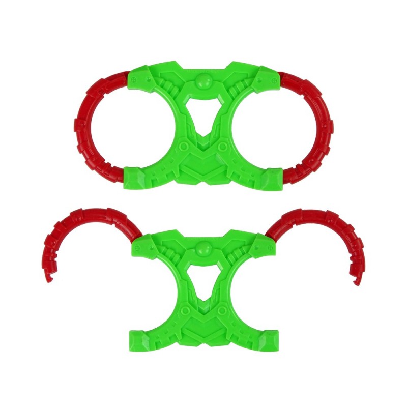 Space Warrior Set Laser Gun Lightsaber Handcuffs Disc Thrower