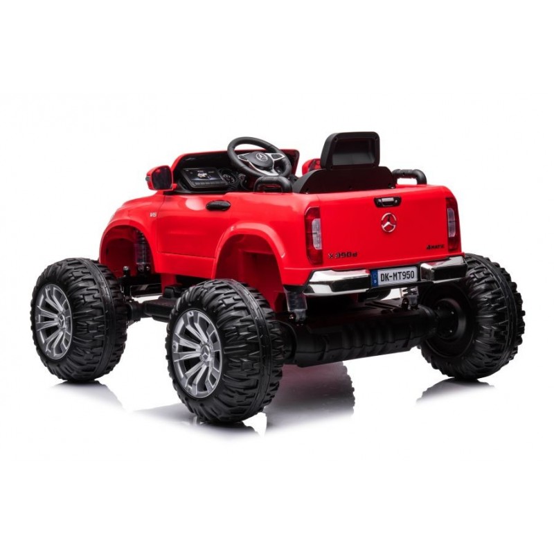 Battery-powered car Mercedes DK-MT950 4x4 Red