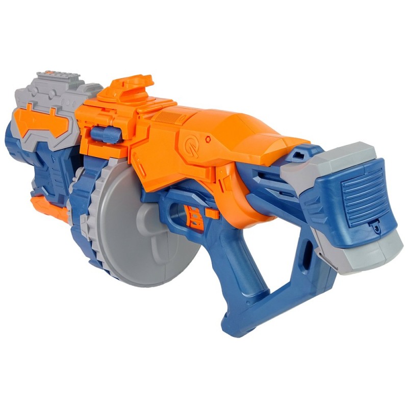 Huge Foam Gun RAY FLAME Rotating Magazine The gun is as long as 55 ...