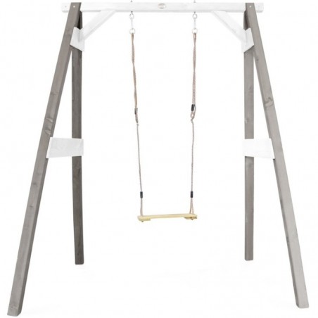 AXI Wooden Swing with Seat Gray Playground