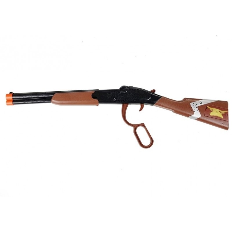 Cowboy Set Lever Action Rifle Colt Revolver Sheriff Badge