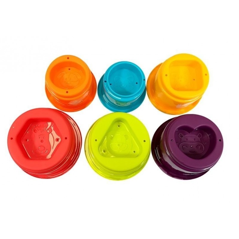 Educational Pyramid For Children Build a Tower, Sorter, Playing in the ...