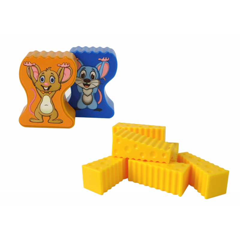 Cheese Tower Hungry Mouse Skill Game Build a Cheese Tower